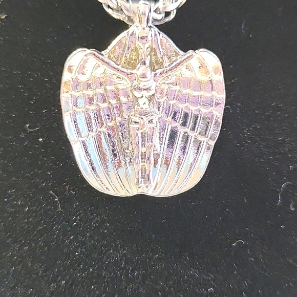 J & R Gems! | Accessories | Angel Winged Crucifix Pendent | Poshmark